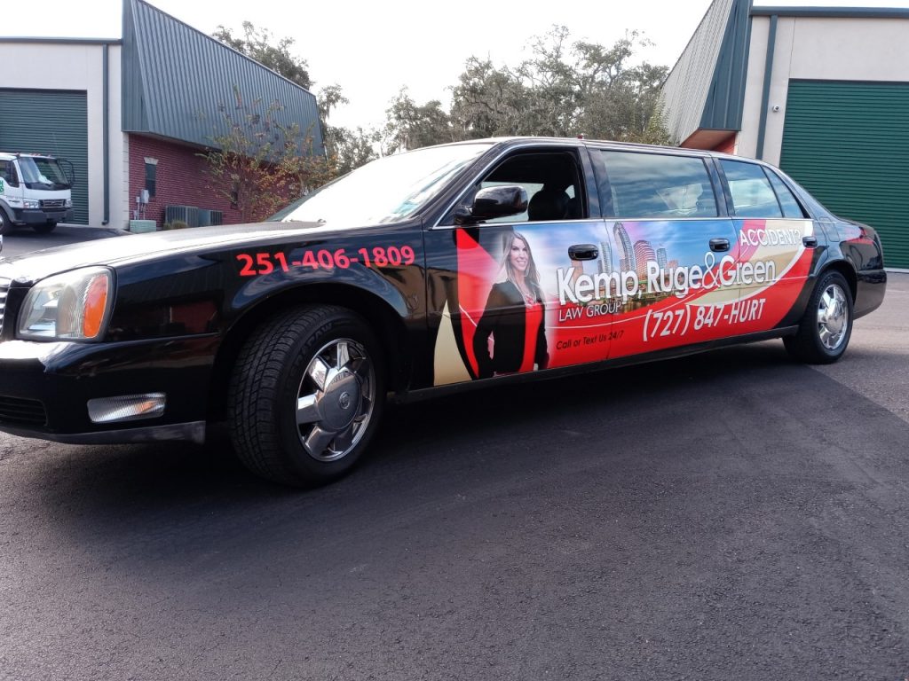 Partial Vehicle Wraps Clearwater FL | B2B Sign Resource